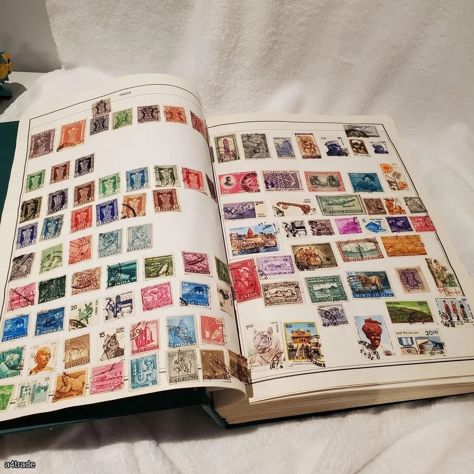 World Senior Postage Stamp Album Binder | Property Room