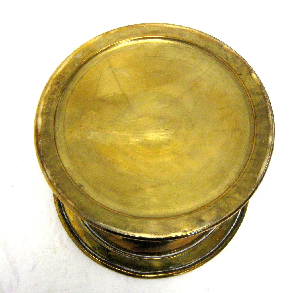 Original Vintage Solid Brass Spittoon | Property Room