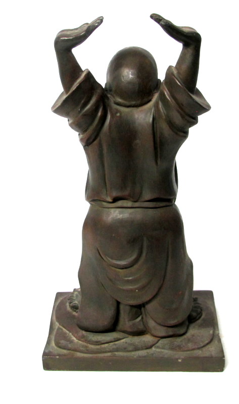 Standing Laughing Buddha Prosperity Statue | Property Room