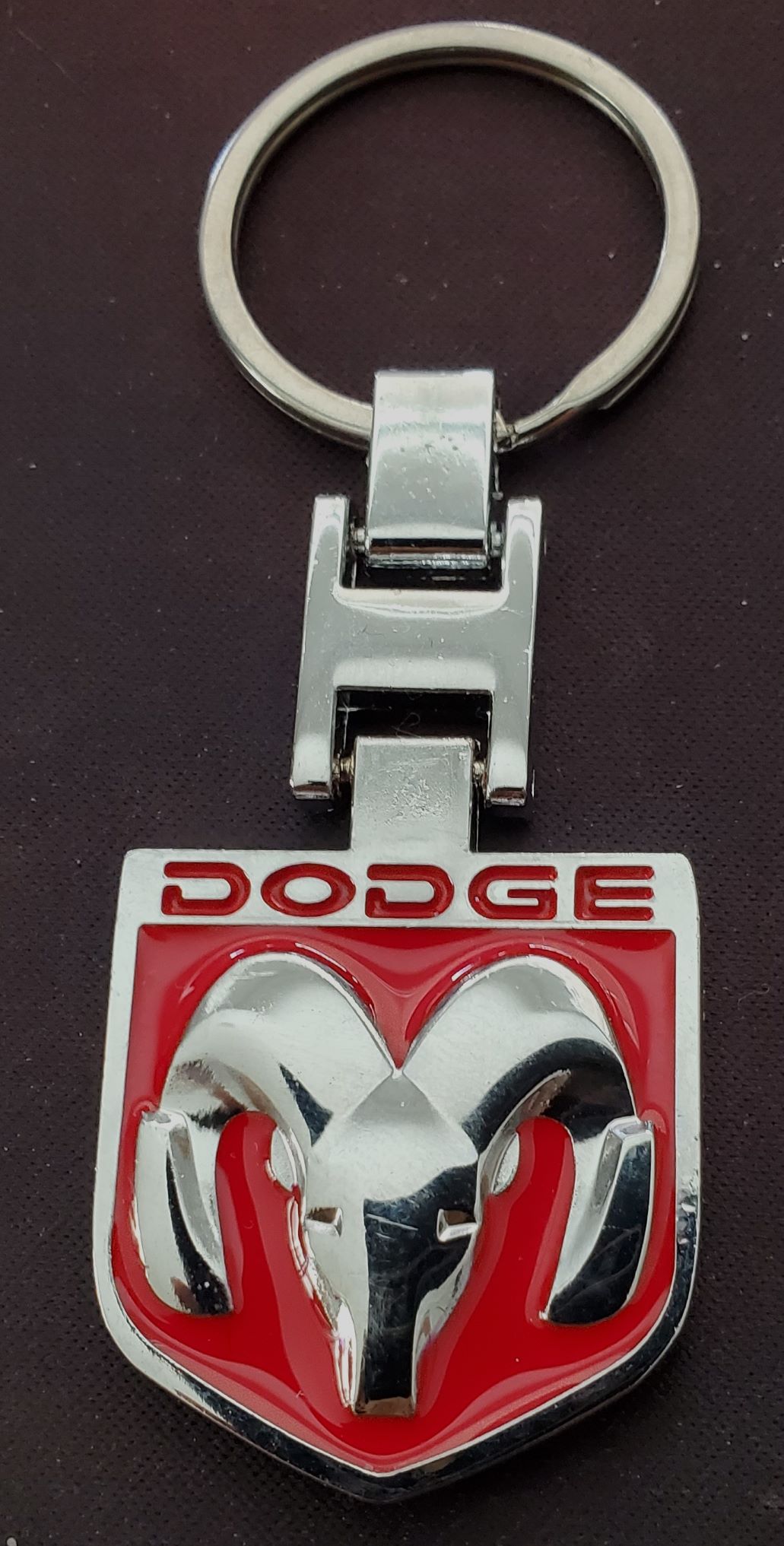 High Quality Emblem DODGE RAM Metal Key Chain | Property Room