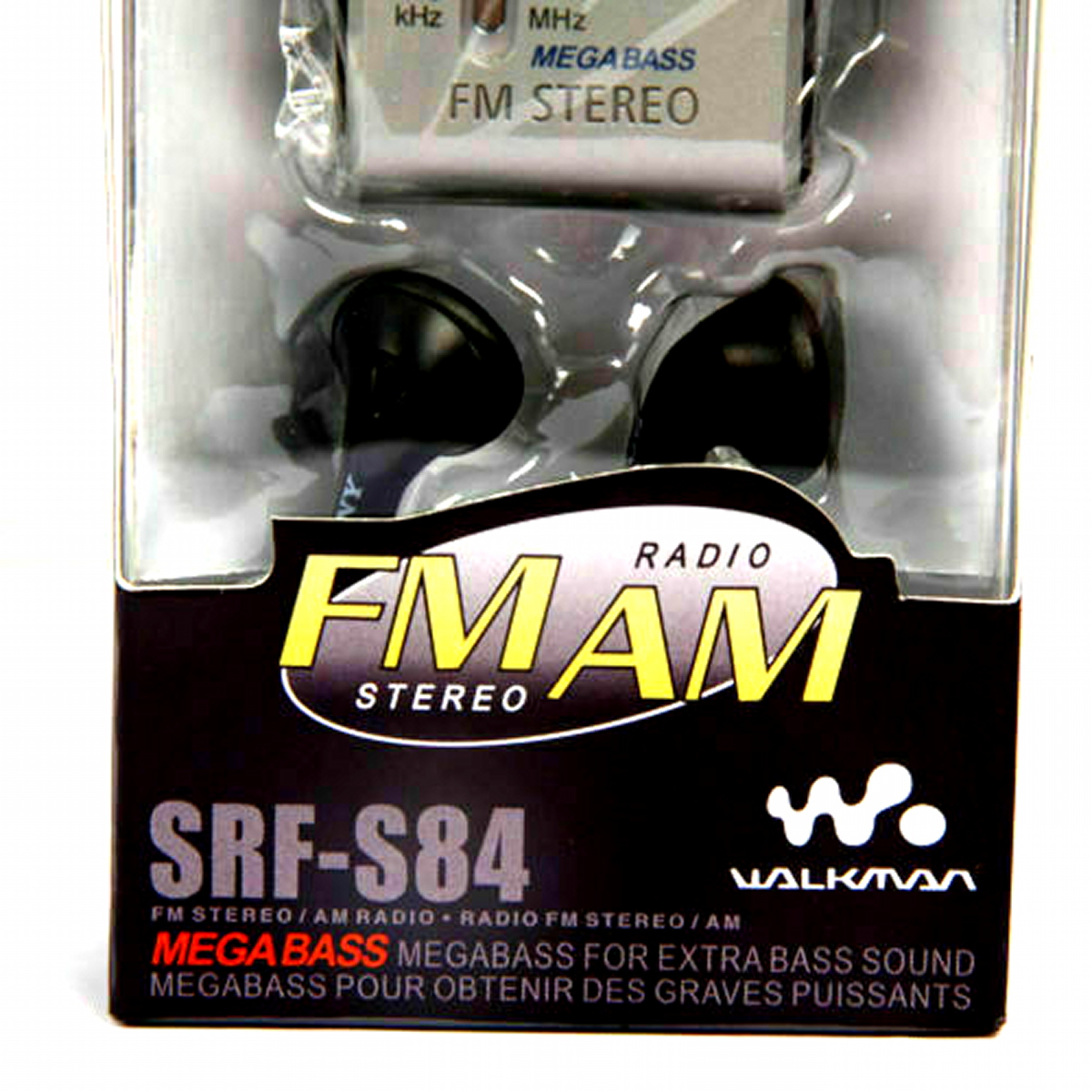 Sony SRF-S84 FM/AM Super Compact Radio Walkman Analogue Tuner ...