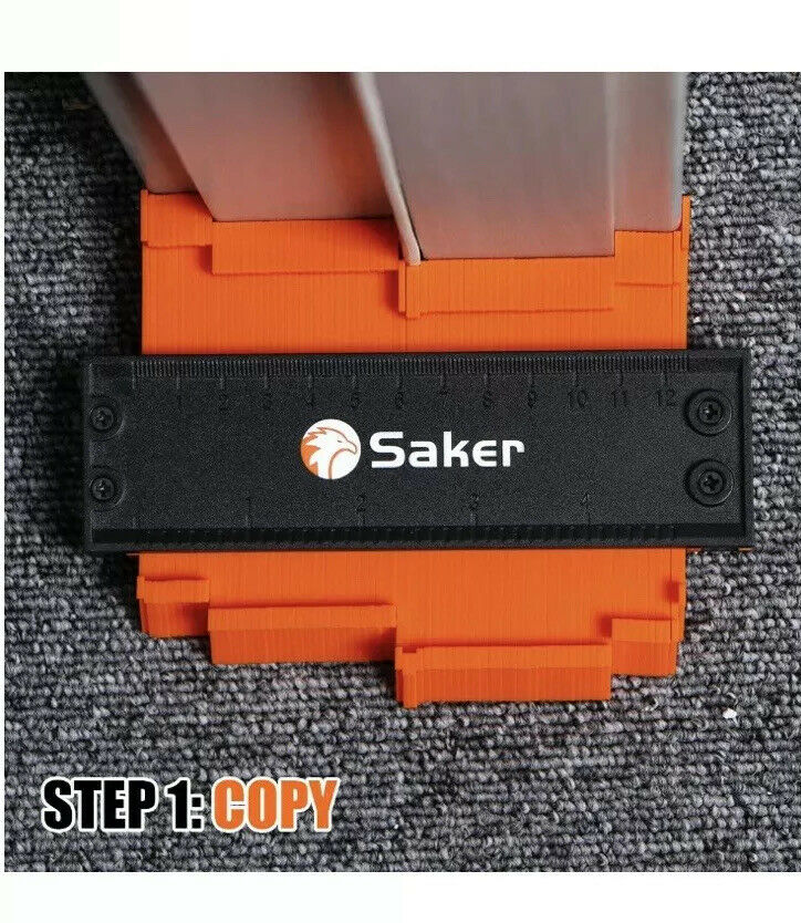 Saker Contour Gauge 5" Profile Tool Shape Duplicator | Property Room