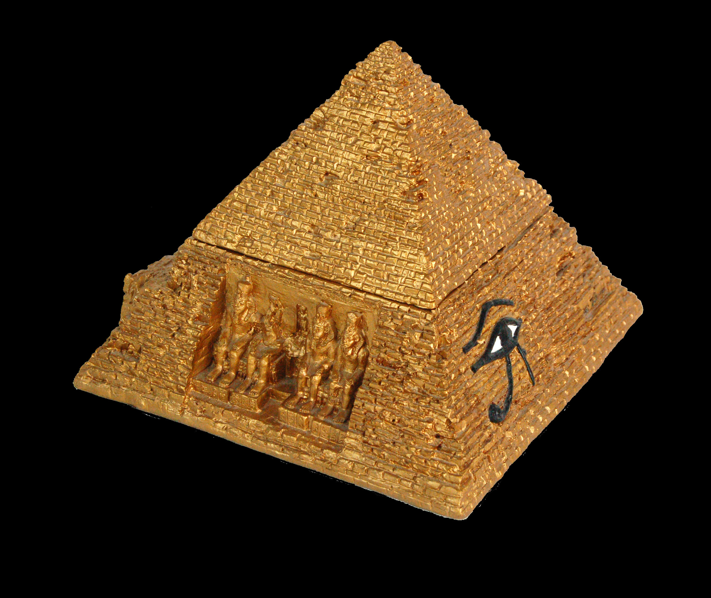 Vintage Egyptian Pyramid / Trinket Box | Property Room
