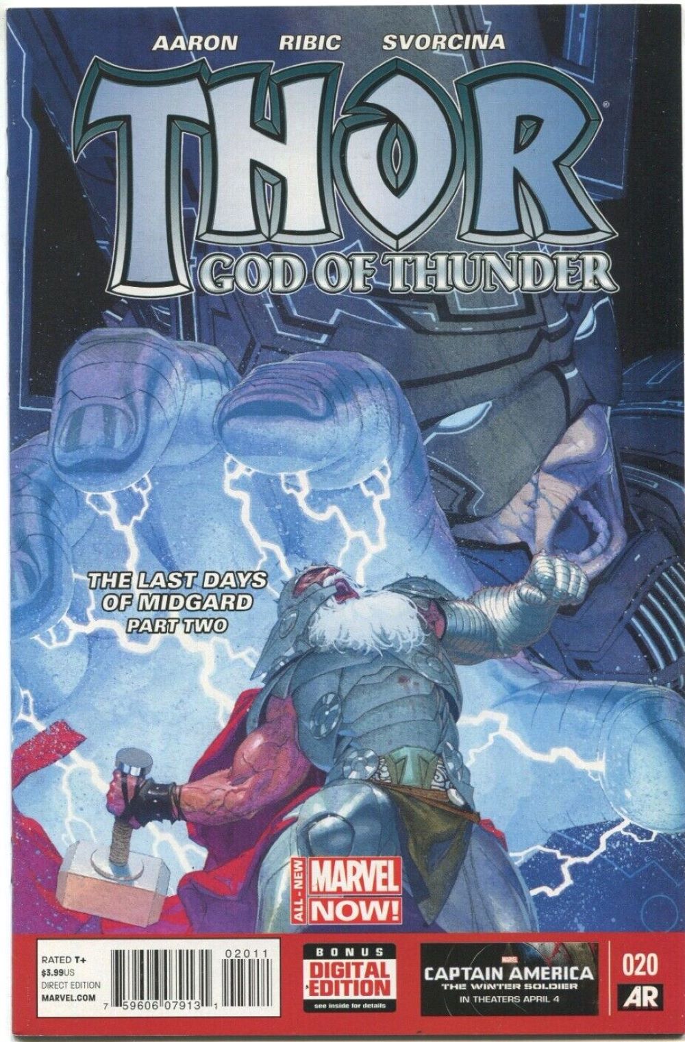 Thor God of Thunder #20 - The Last Days of Midgard Part Two 2014 Marvel ...