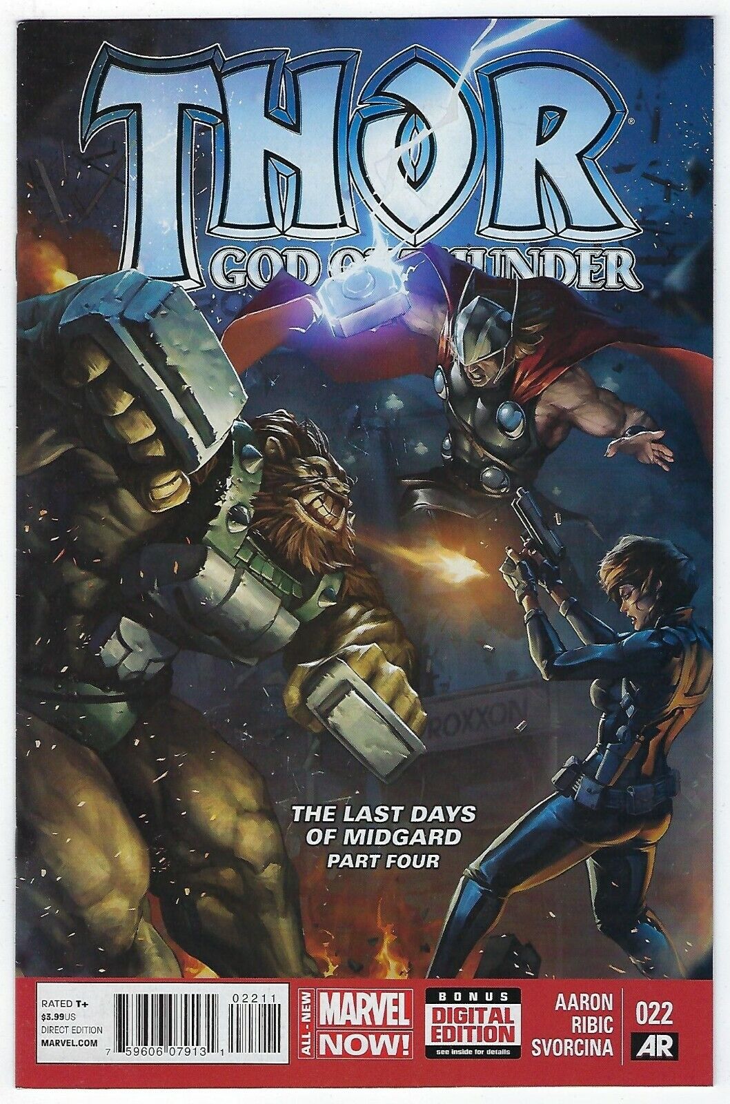 Thor God of Thunder #22 - The Last Days of Midgard Part Four 2014 ...