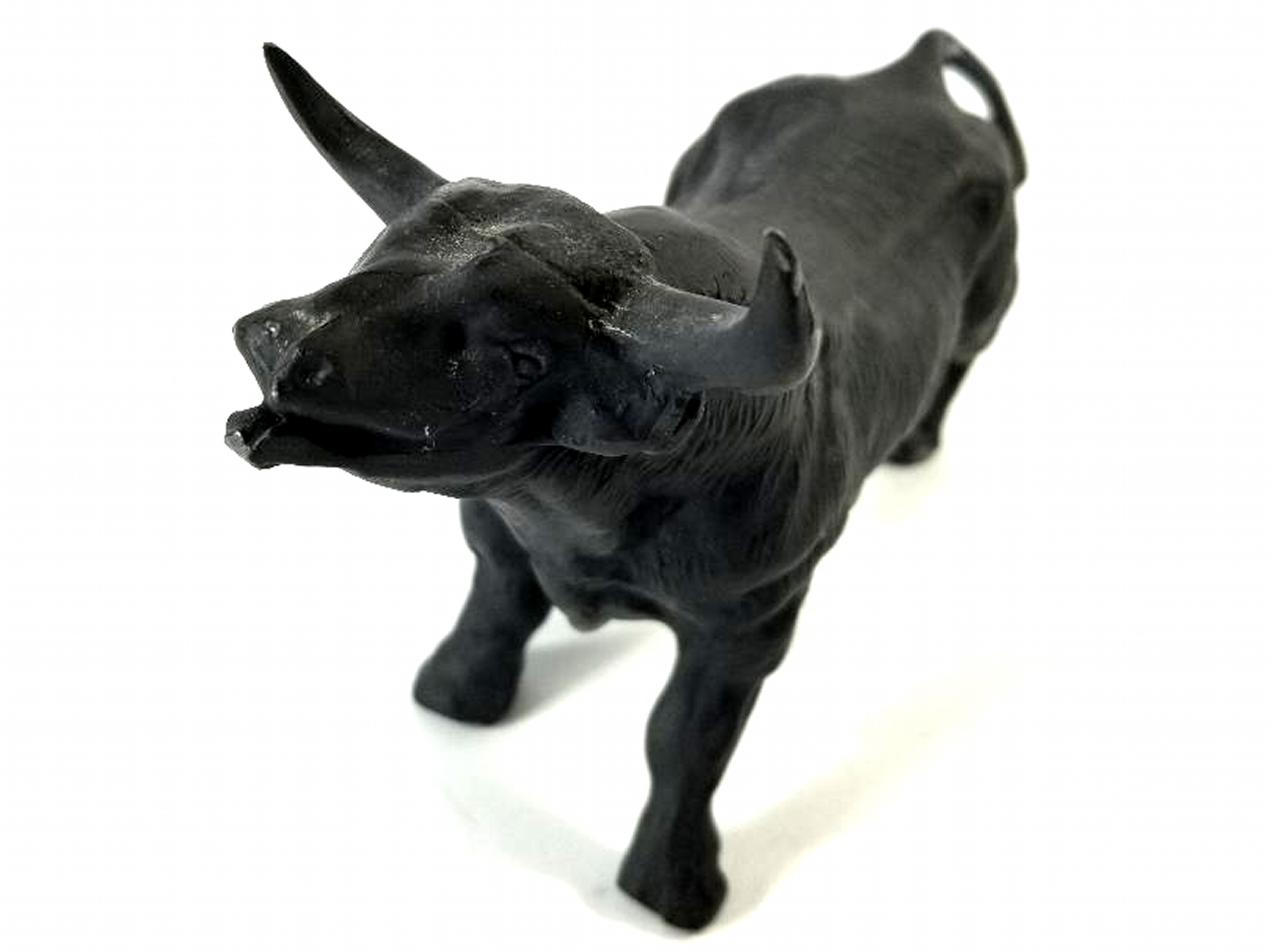 Vintage Handcrafted Steel/Bull Sculpture | Property Room