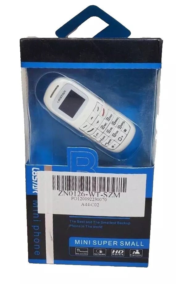 Smallest Mobile Phone L8StarBM70 Tiny Mini Mobile Black Unlocked Nano ...