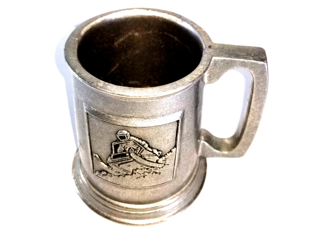 VTG John Deere Snowmobile Pewter Mug 1980’s “Ride The New Breed of ...