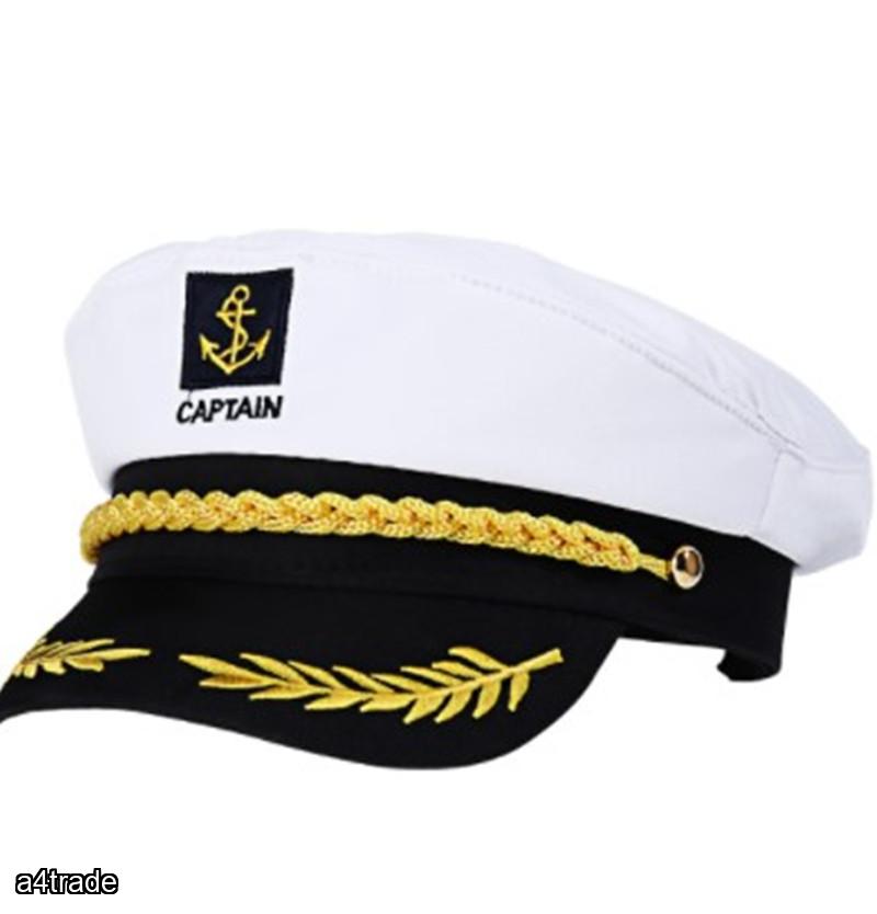 Unisex Navy Captain Adjustable Marine Cap | Property Room