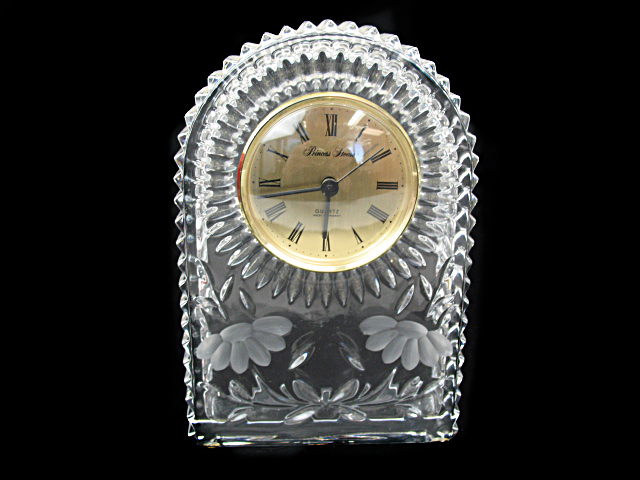 Princess House Crystal Clock c. 1970s | Property Room