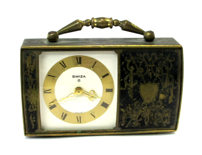 Swisa 8 Wind Up Table Clock | Property Room