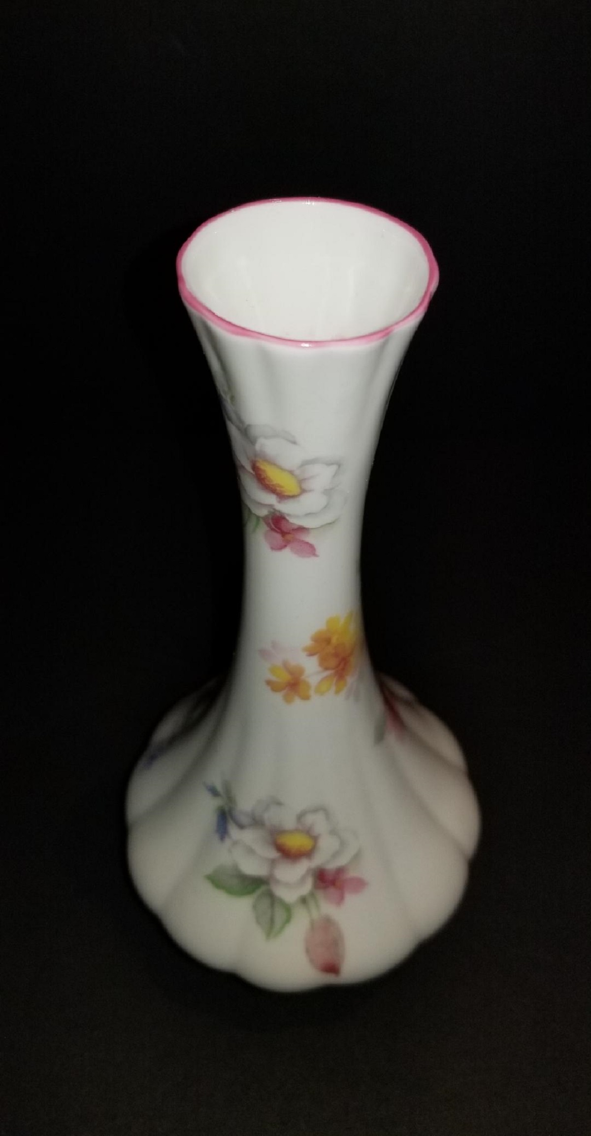 VTG Royal Staffordshire Bone China Bud Floral Vase - Made in England ...