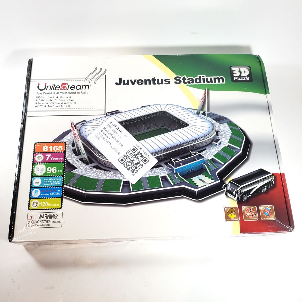 Juventus Stadium DIY 3D Jigsaw Puzzle World Soccer Football Stadium ...