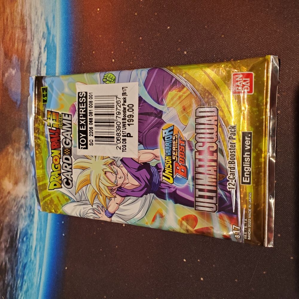 Dragon Ballz Card Game English Version Unison Warriors Series Boost ...