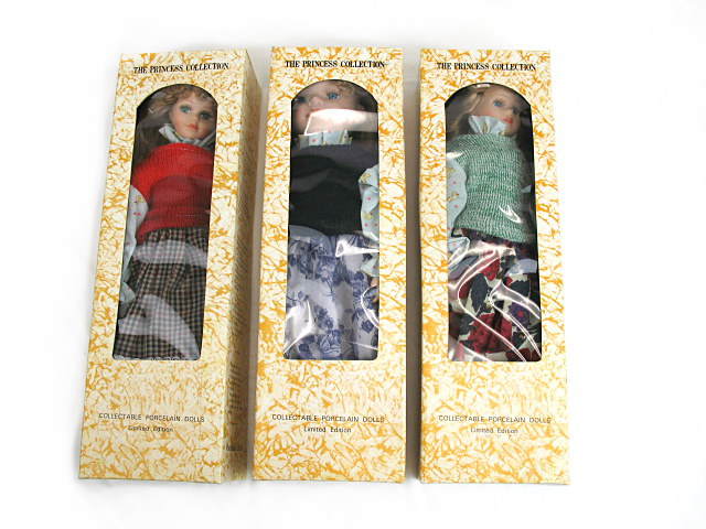 New The Princess Collection Limited Edition Porcelain Dolls | Property Room