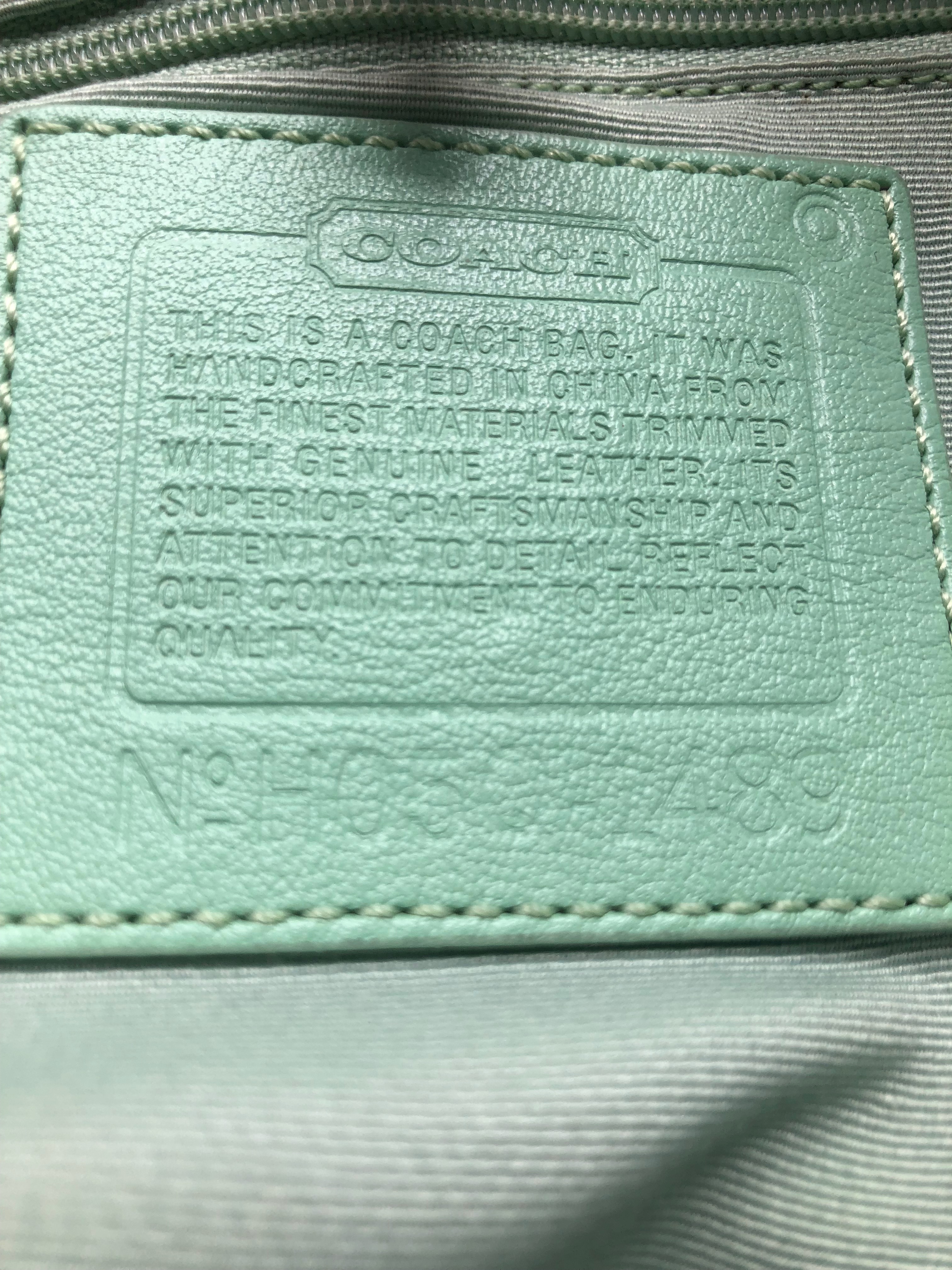 Coach Signature Fish Coral Hampton Limited Edition/Rare #1489 Retail ...