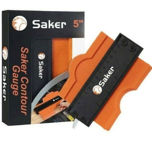 Saker Contour Gauge 5" Profile Tool Shape Duplicator | Property Room
