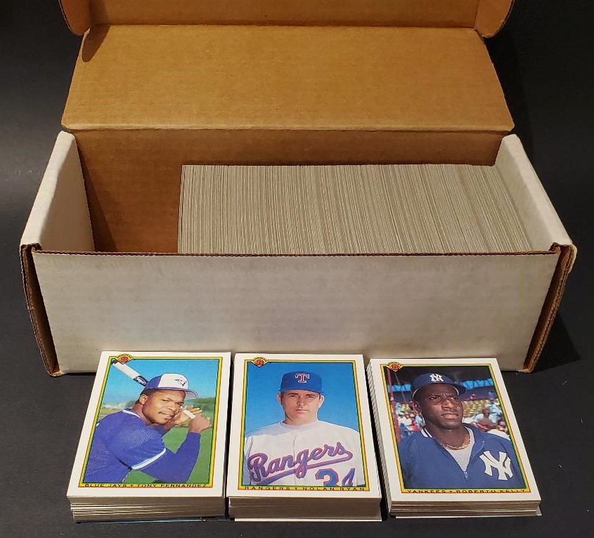 Over 500 Vintage 1990 Bowman Baseball Trading Cards | Property Room