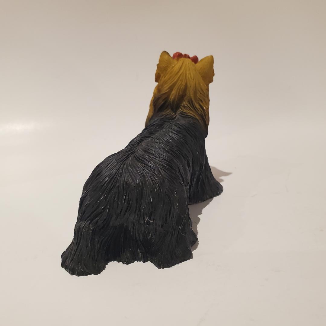 Yorkshire Terrier Dog Breed Collectible Resin Dog Figure 5" | Property Room