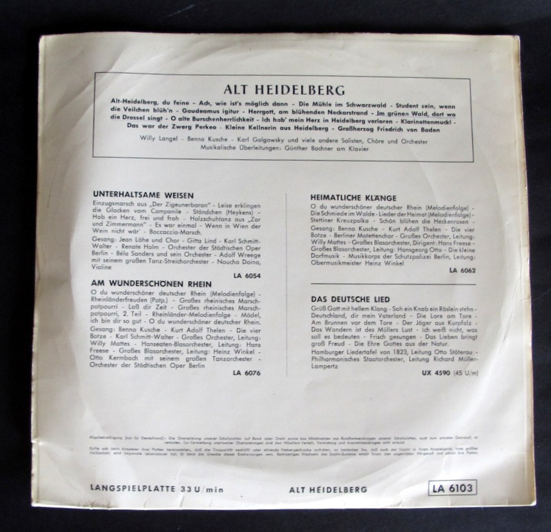 Rare Vintage TELEFUNKEN 33M Record | Property Room