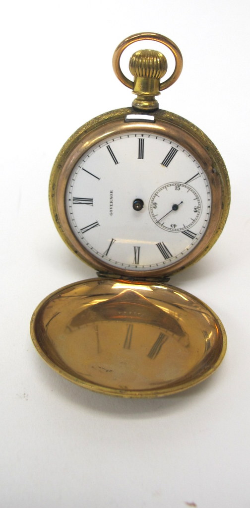 Turn of The Century Governor Men's Pocket Watch | Property Room