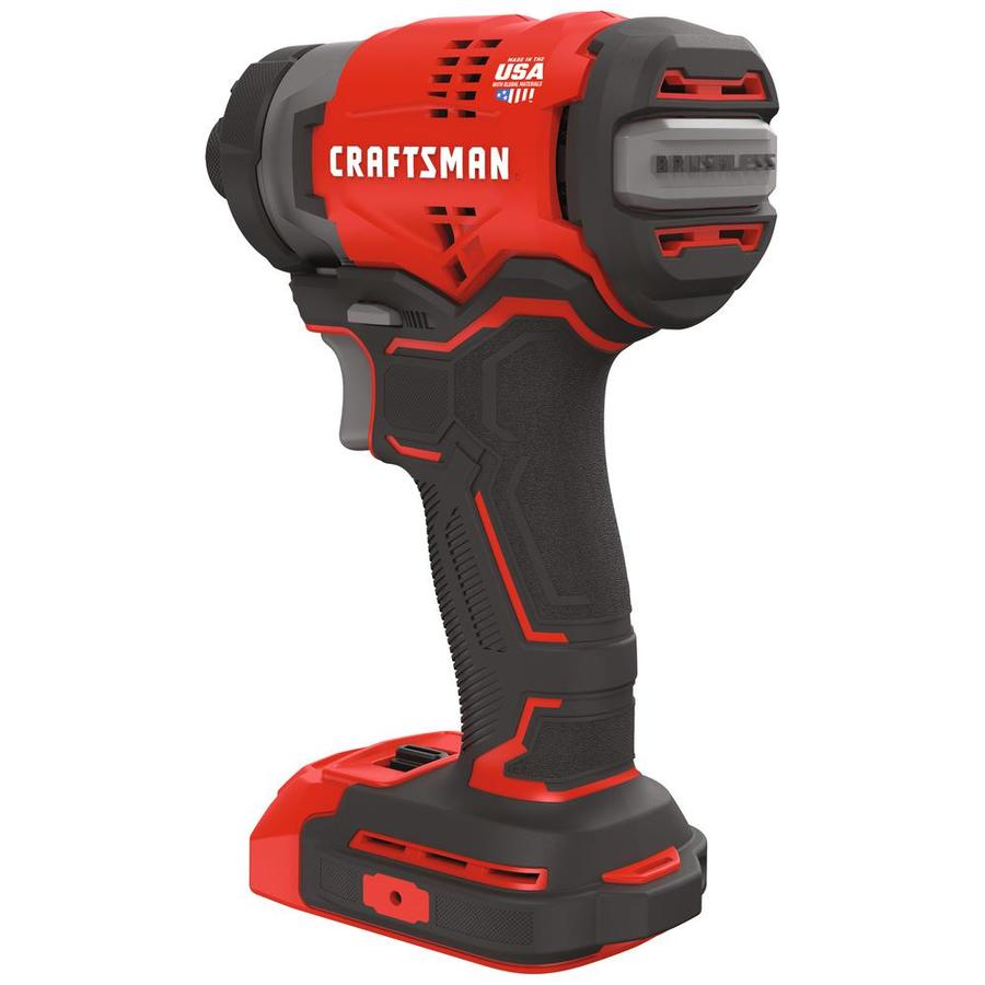 Craftsman CMCF820B V20 Lithium ion Brushless 1/4" Impact Driver ...