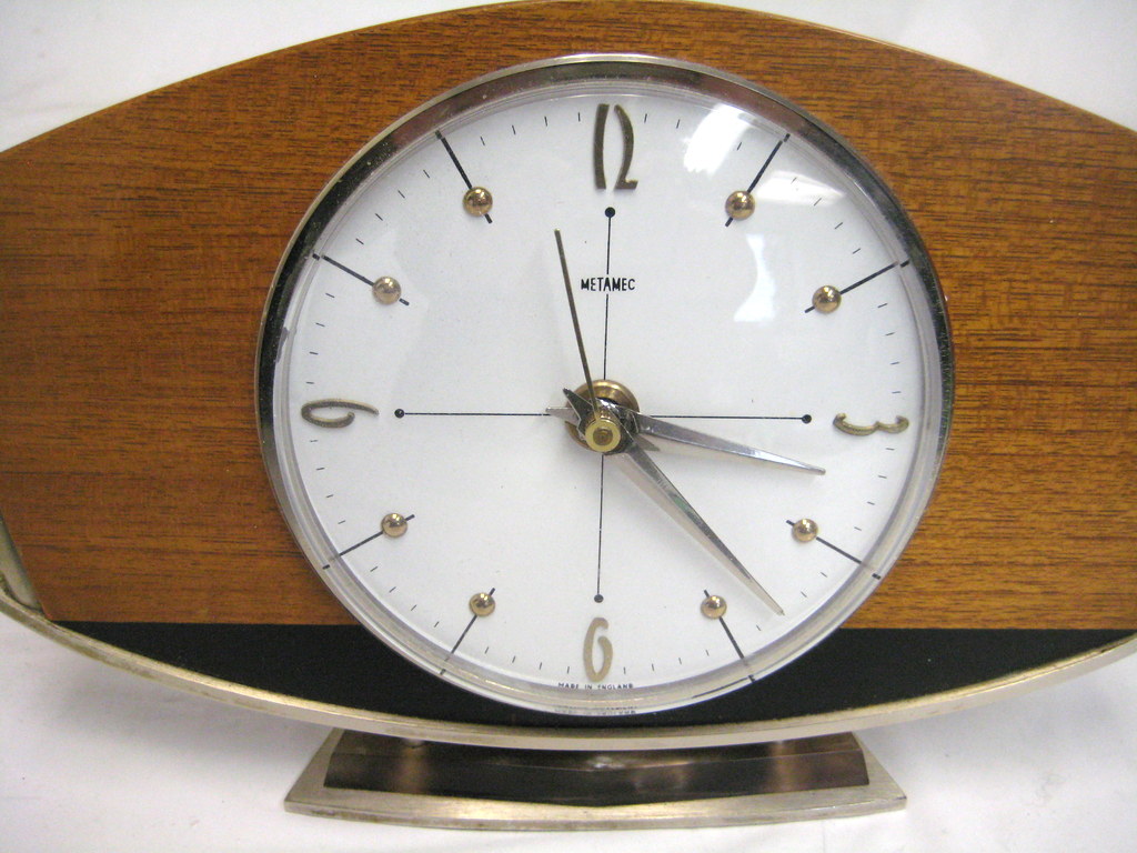 Retro Metamec Mantel Clock - Circa 1960's | Property Room
