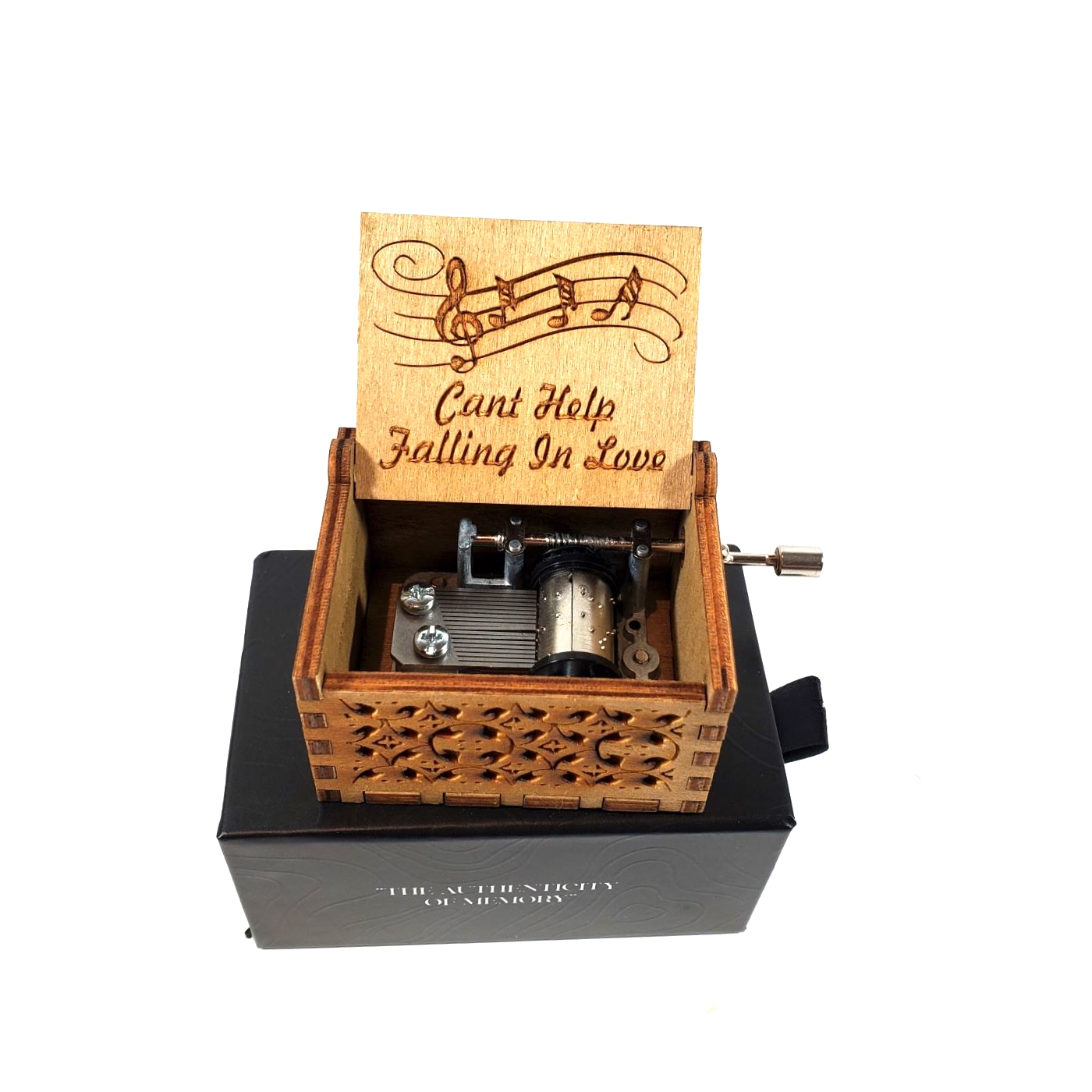 Honnebox Can't Help Falling In Love Music Box | Property Room