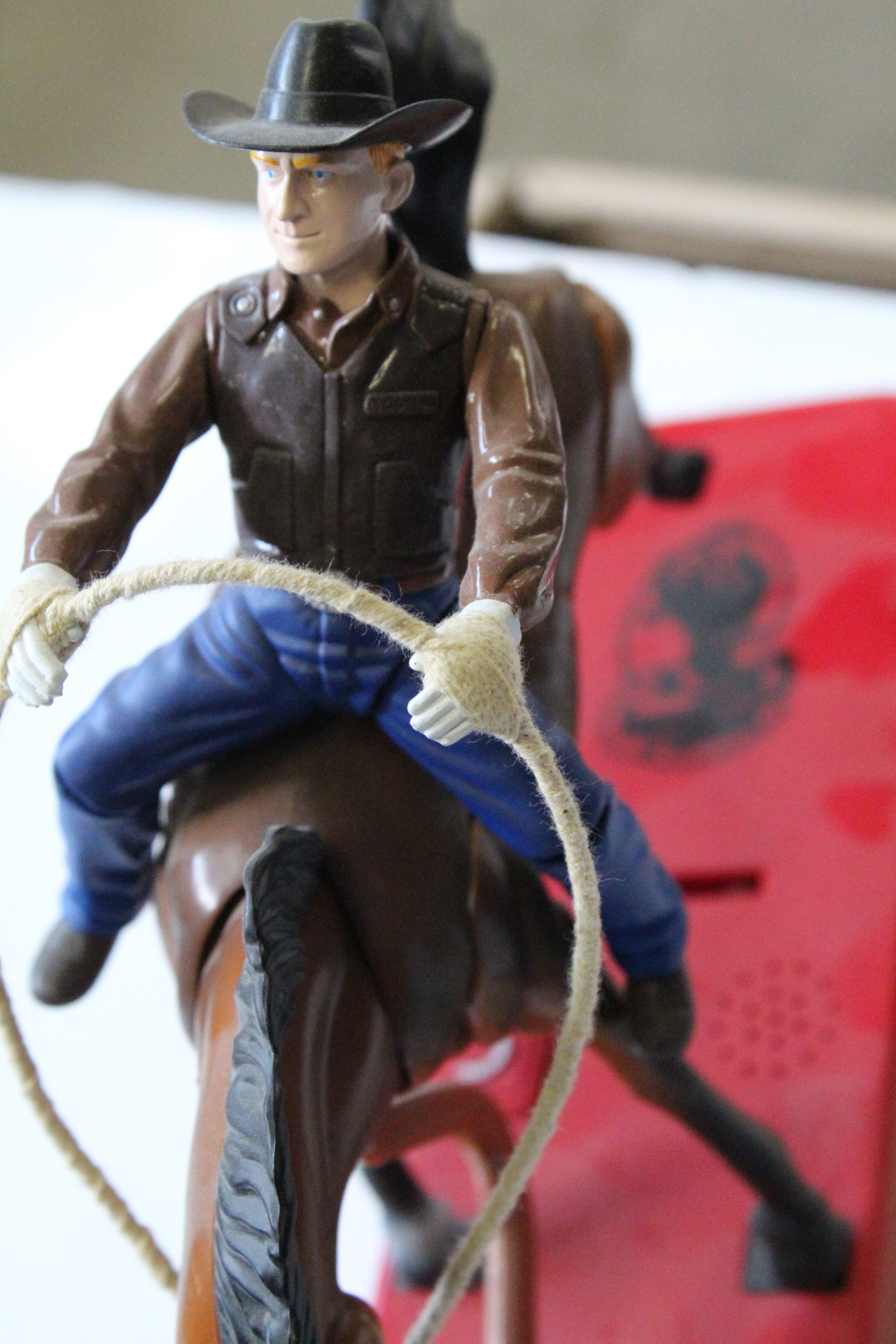 VINTAGE BUCKING BRONCO COIN BANK | Property Room