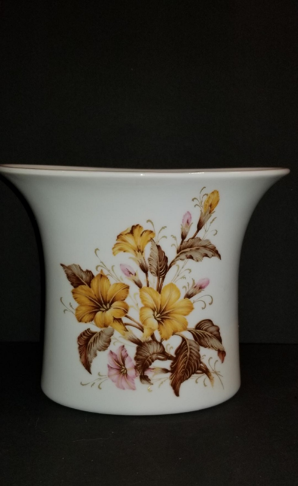 Vintage Arlette Design AK Kaiser Floral Vase - West Germany | Property Room