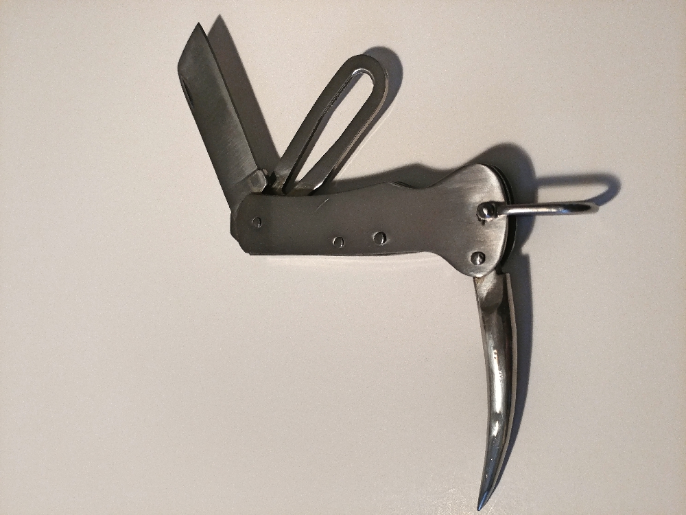 6" Deluxe Stainless Steel Rigging Knife | Property Room