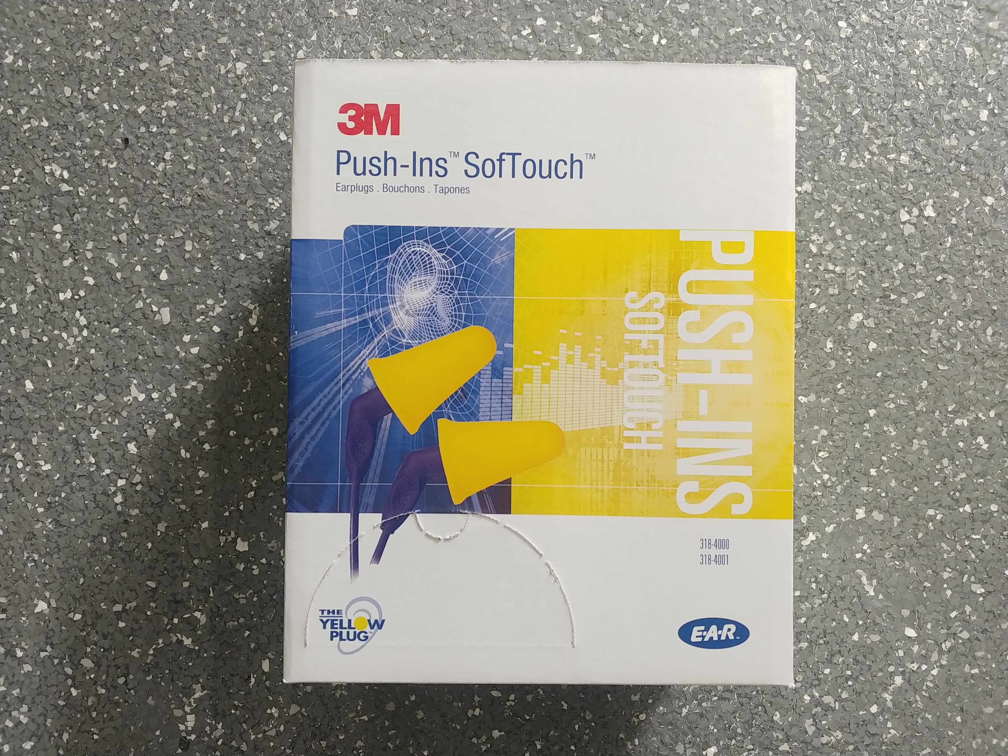Case of 3M Push-Ins SofTouch Ear Plugs | Property Room