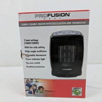 ProFusion Heat Ceramic Heater with Oscillation and Thermostat - $89.00 ...