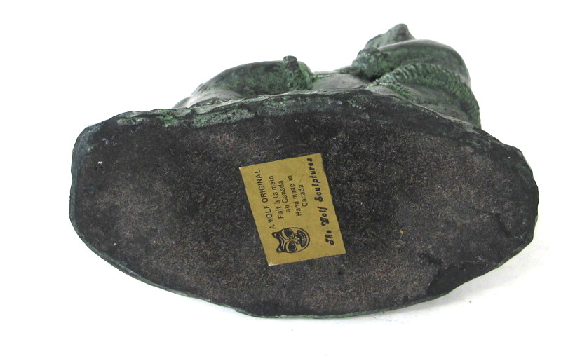 Vintage Wolf Original Inuit Sculpture | Property Room