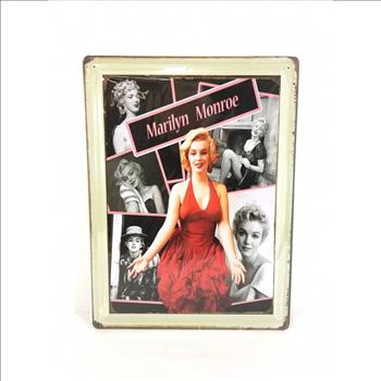 Marilyn Monroe Metal Sign 12" x 15" | Property Room