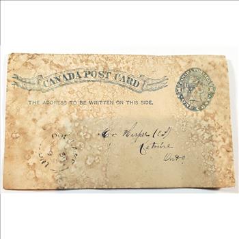 Vintage Canada Post Card 1 Cent | Property Room