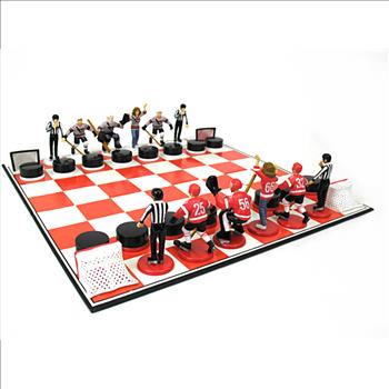 Hockey Chess Set | Property Room