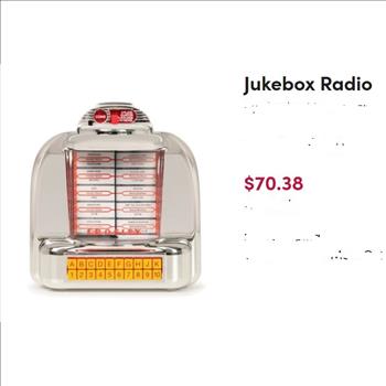 wireless music experience back to yesteryear with the jukebox radio and ...