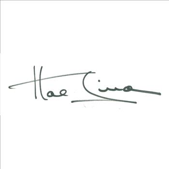 Hal Linden American Actor Barney Miller Signed Autographed 3x5 Index ...