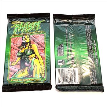 1993 River Group Plasm Zero Issue Trading Cards Unopened Pack ...
