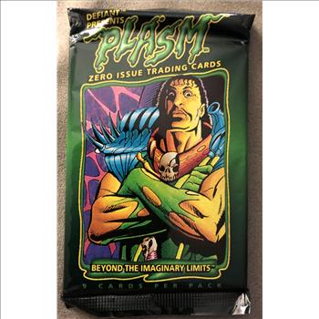 1993 River Group Plasm Zero Issue Trading Cards Unopened Pack ...