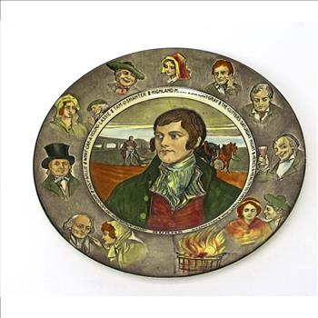 Royal Doulton Vintage Robert Burns Commemorative Collector Plate ...