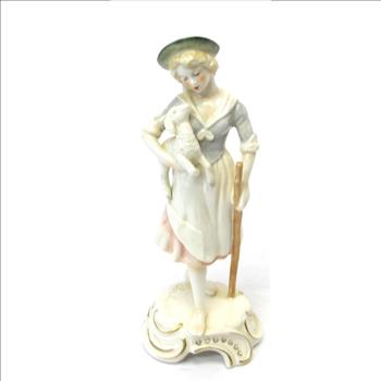 Goebel Bochmann "Young Girl with Lamb" Figurine | Property Room