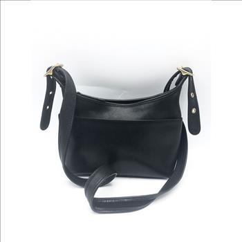 Coach Legacy Vintage #9136 Black Leather Cross Body Bag Retail $350 ...