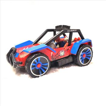 2009 Marvel Spider-Man Mud Buster Vehicle Battery Operated with Lights ...