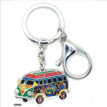 Camper Van Enamel Keyring Campervan VW | Property Room