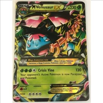 MEGA Venusaur EX ULTRA RARE 2/146 Pokemon Card TCG XY Base Set HOLO NM ...