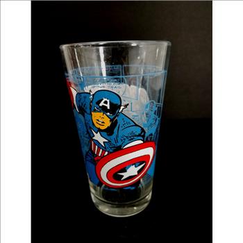 Captain America Official Marvel Drinking Glass | Property Room