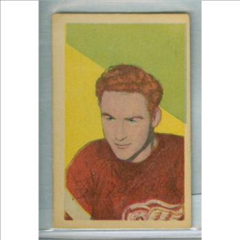 Leonard Red Kelly 1952-53 Parkhurst '52 Parkie NHL Card #67 EX Detroit ...