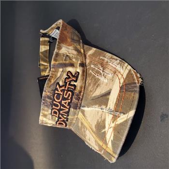 A&E Official Camo Duck Dynasty Sun Visor Adjustable Hat | Property Room